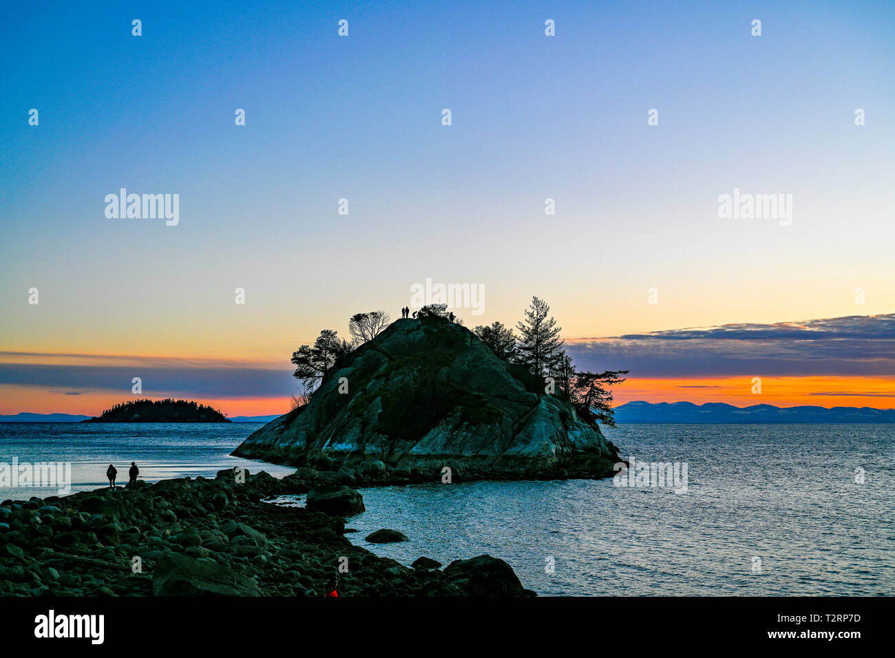 British Columbia Canada West Vancouver Whyte Island Whytecliff Park ...