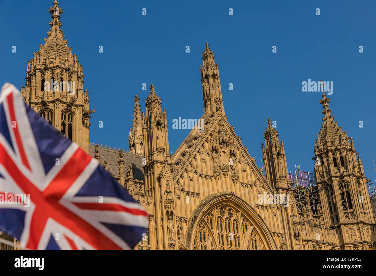 Eu flags parliament london hi-res stock photography and images - Alamy