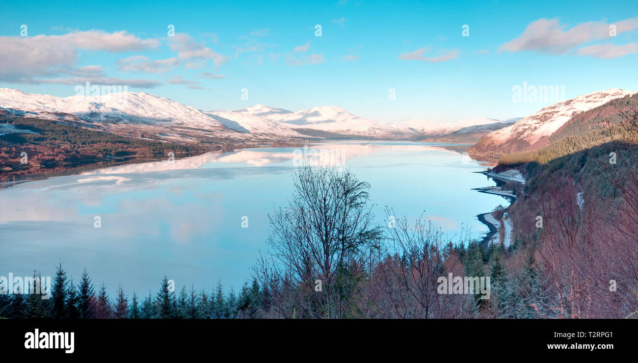 Loch Carron, Highland Scotland Stock Photo - Alamy