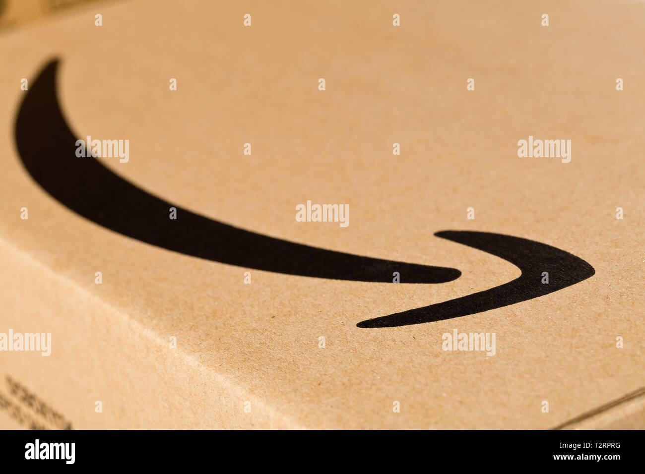 Amazon logo on packaging hi-res stock photography and images - Alamy