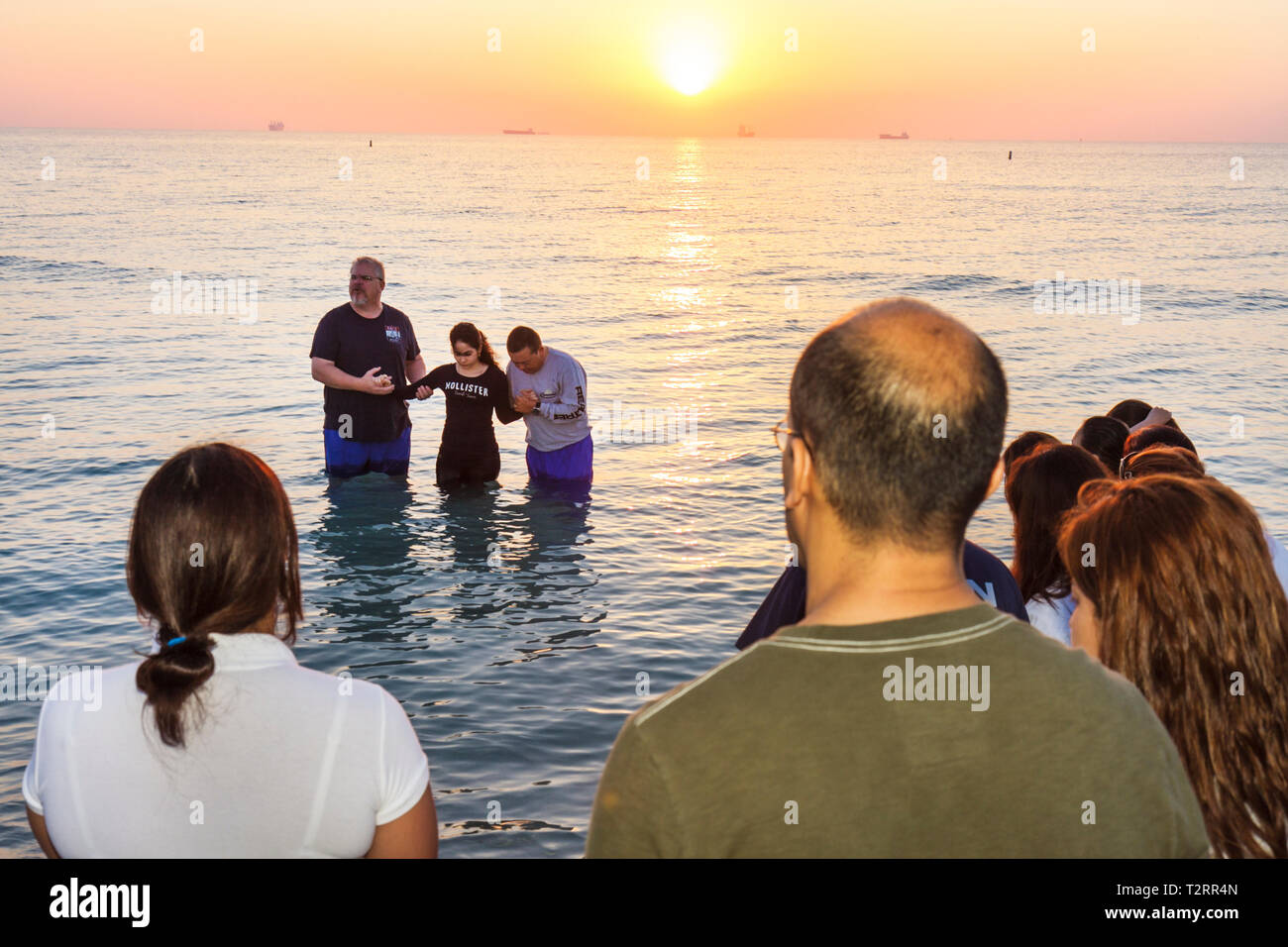 Adult baptism easter hi-res stock photography and images - Alamy
