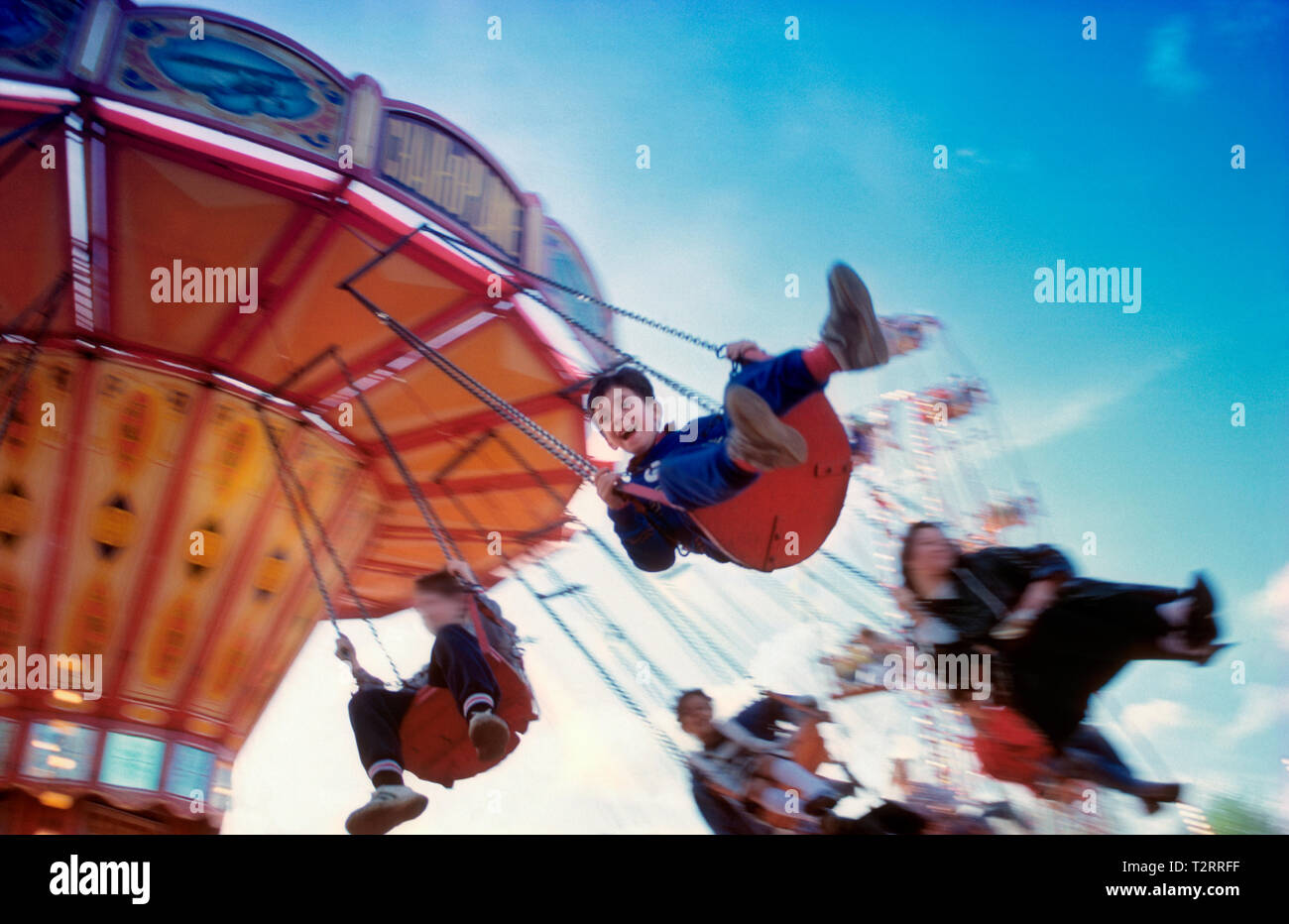 Spinning Carnival Ride High Resolution Stock Photography and Images - Alamy