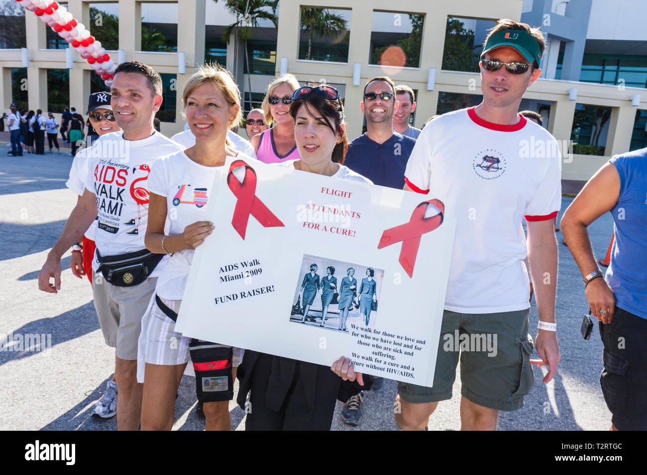 Aids walk miami care resource hiv benefit charity fundraiser hi-res ...