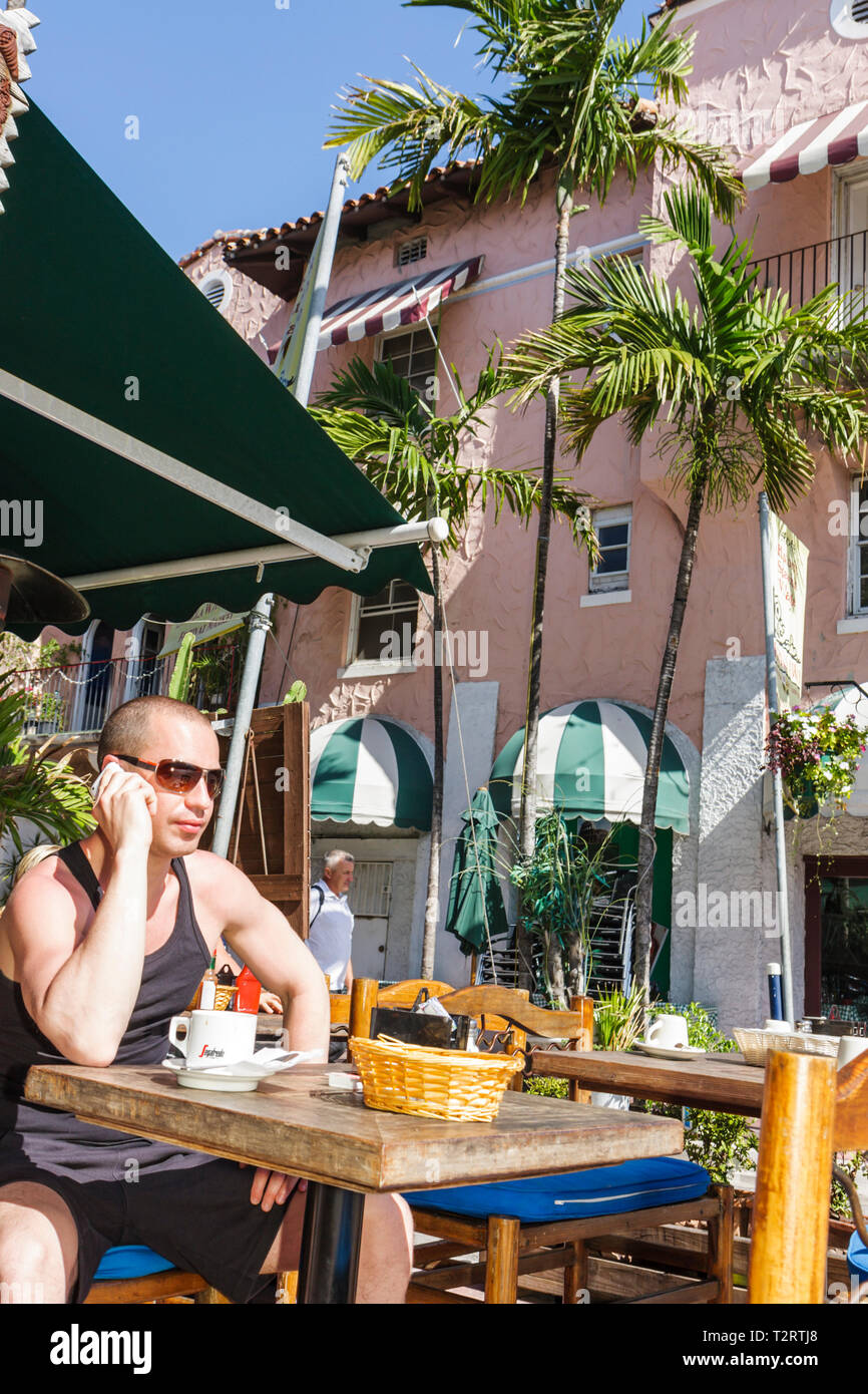 Miami Beach Florida,Espanola Way,restaurant restaurants food dining ...