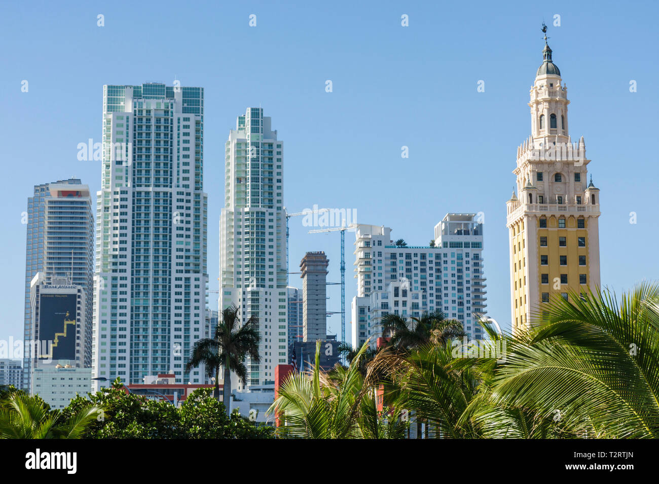 Biscayne boulevard buildings high rise tower skyscraper historic ...