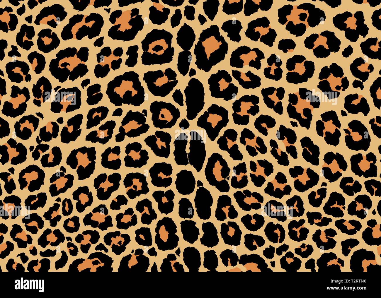 Leopard pattern design. Seamless Leopard pattern design, vector ...