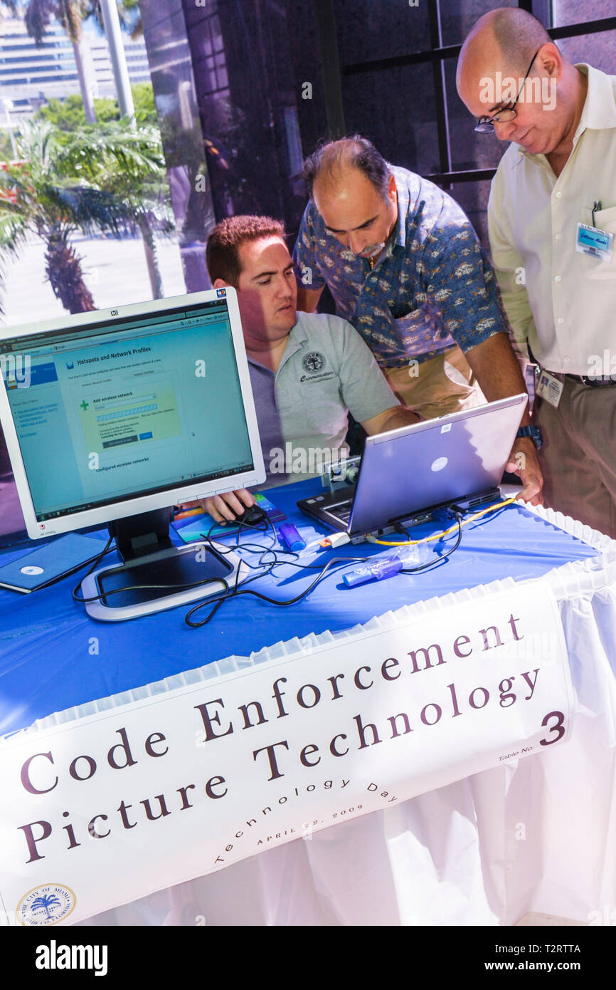 Miami Florida,River waterside Center,City of Miami Technology Day ...