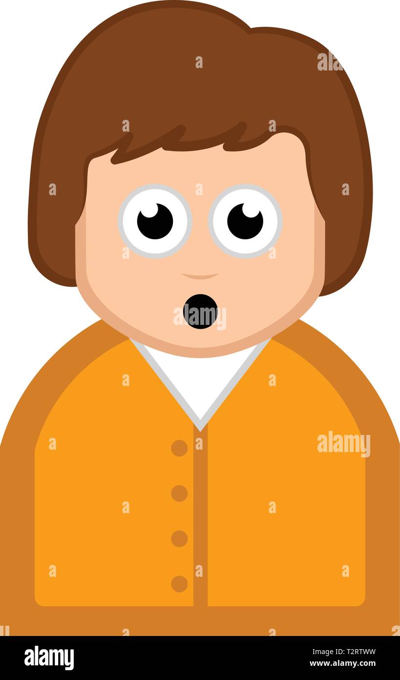 Isolated amazed woman cartoon. Vector illustration design Stock Vector ...