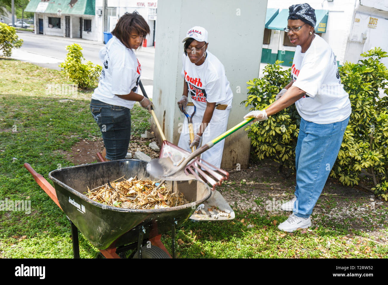 Volunteer clean up trees usa hi-res stock photography and images - Alamy