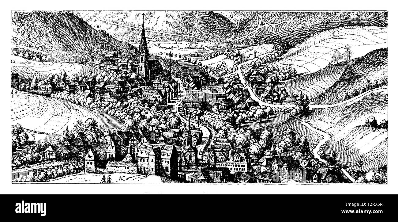 Engraving by matthäus merian hi-res stock photography and images - Alamy