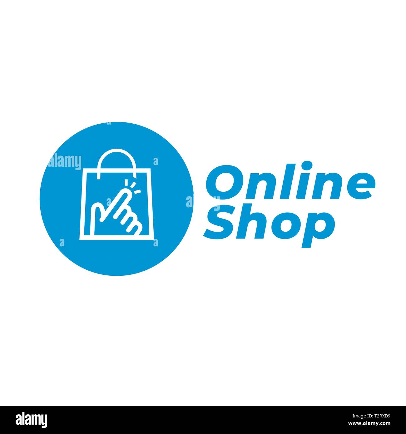 Online Shop Logo designs Template Stock Vector Image & Art - Alamy