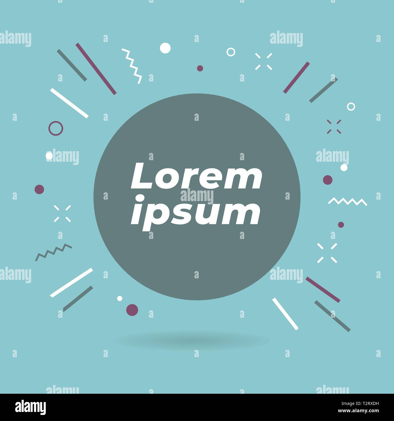 Modern circle abstract background design Stock Vector Image & Art - Alamy