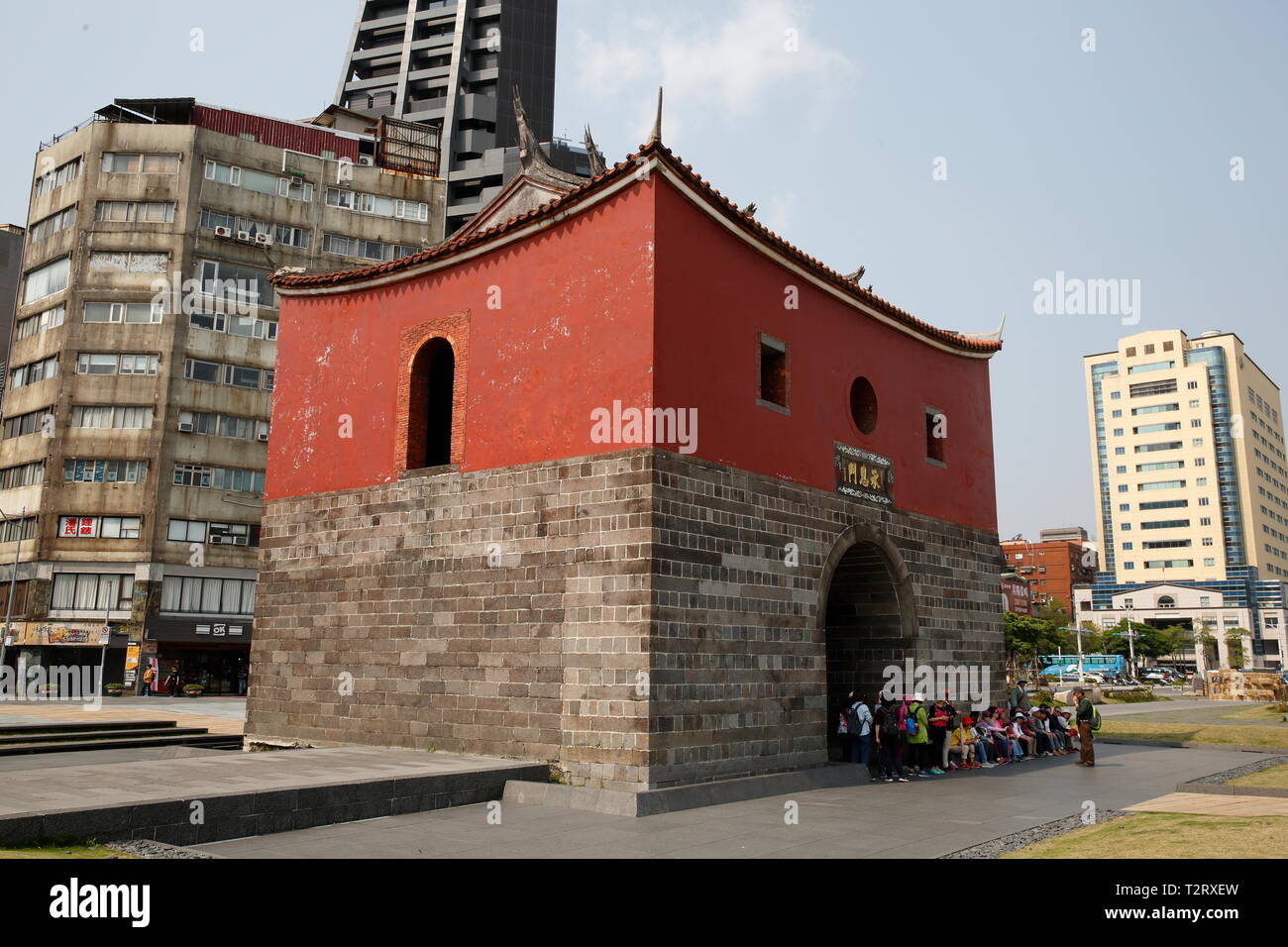Taipei city gate Stock Photo - Alamy