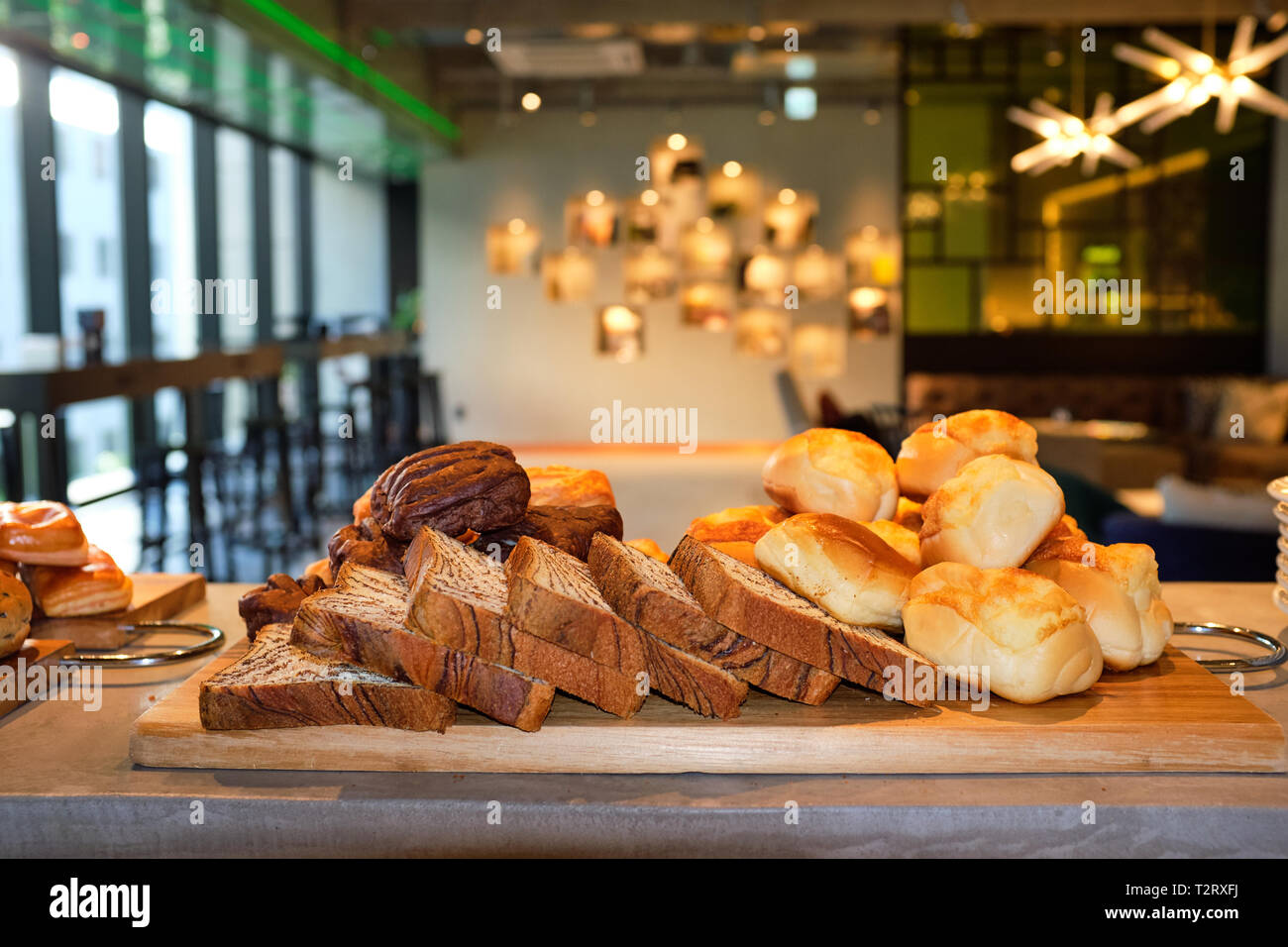 Pictured is breakfast at Millennials Shibuya a capsule hotel at Tokyo ...