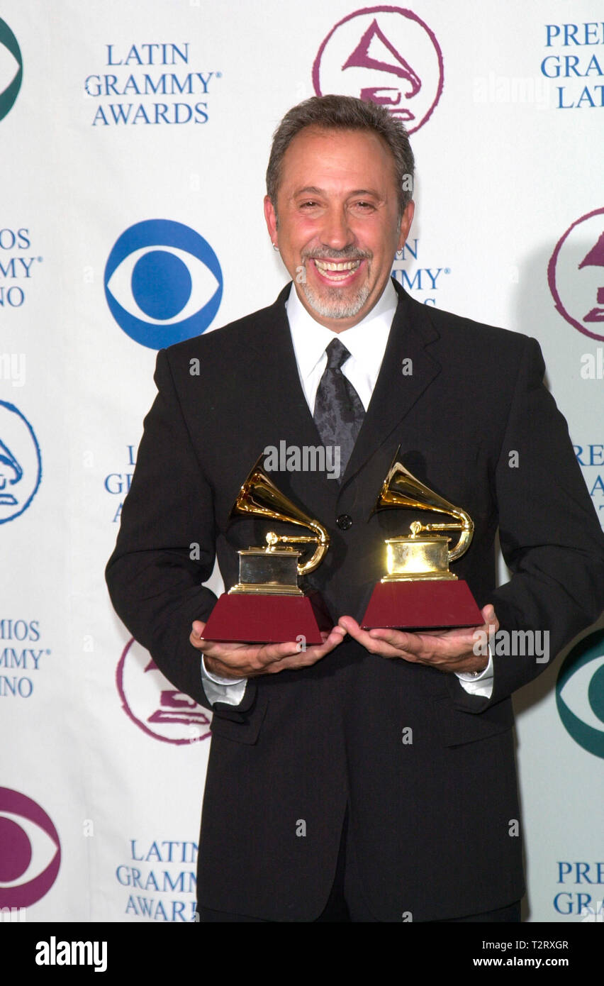 LOS ANGELES, CA. September 13, 2000: EMILIO ESTEFAN Jr., winner of the ...