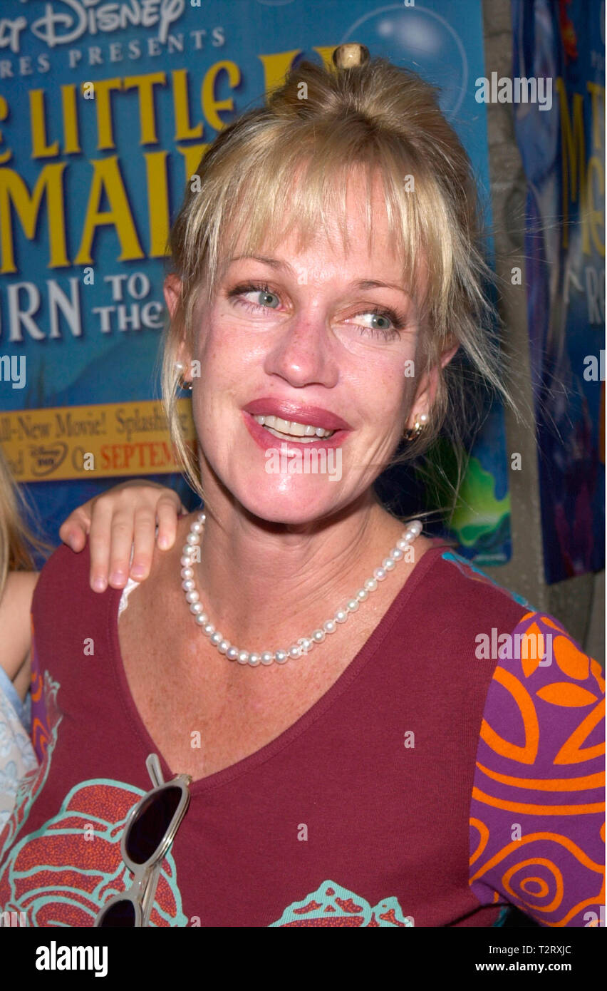 LOS ANGELES, CA. September 16, 2000: Actress MELANIE GRIFFITH at the ...