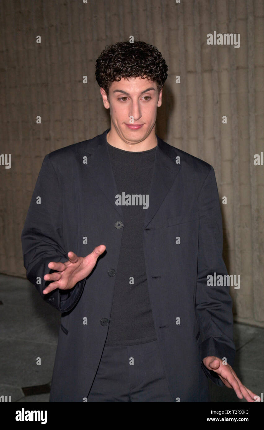LOS ANGELES, CA. July 20, 2000: Actor JASON BIGGS at the world premiere ...