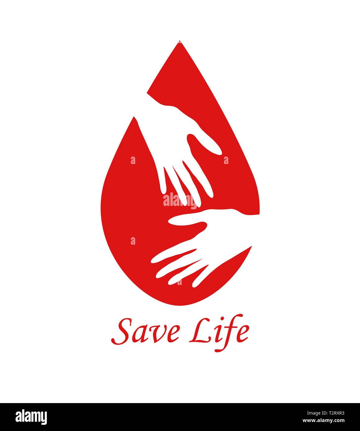 donate blood over white background with two hands and a blood drop ... donate blood over white background with two hands and a blood drop ...