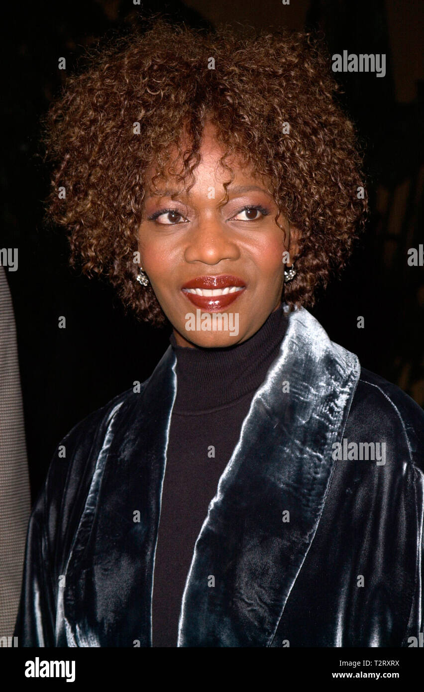 LOS ANGELES, CA. October 11, 2000: Actress ALFRE WOODARD at the Los ...