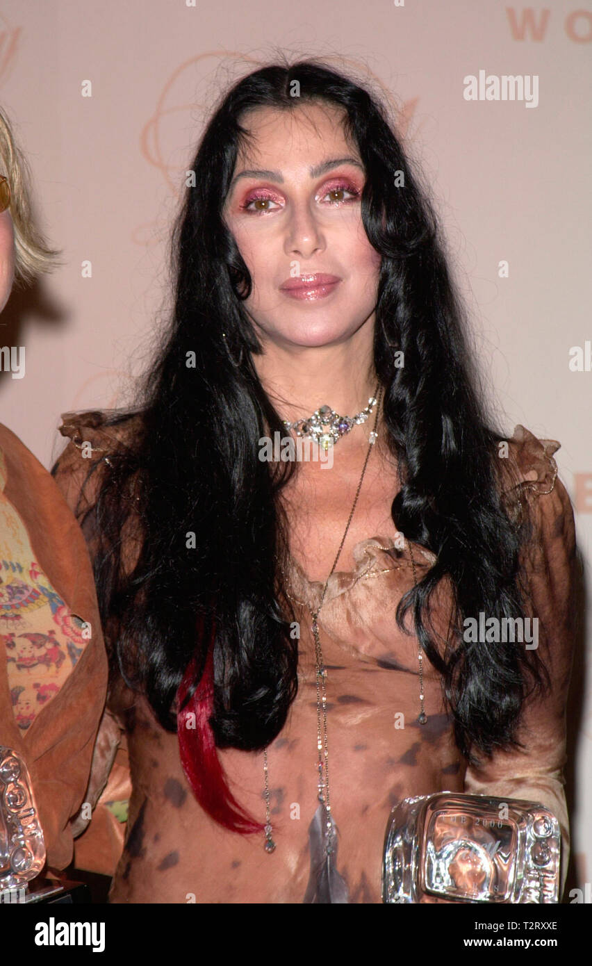 LOS ANGELES, CA. September 08, 2000: Actress/pop star CHER at the Women ...