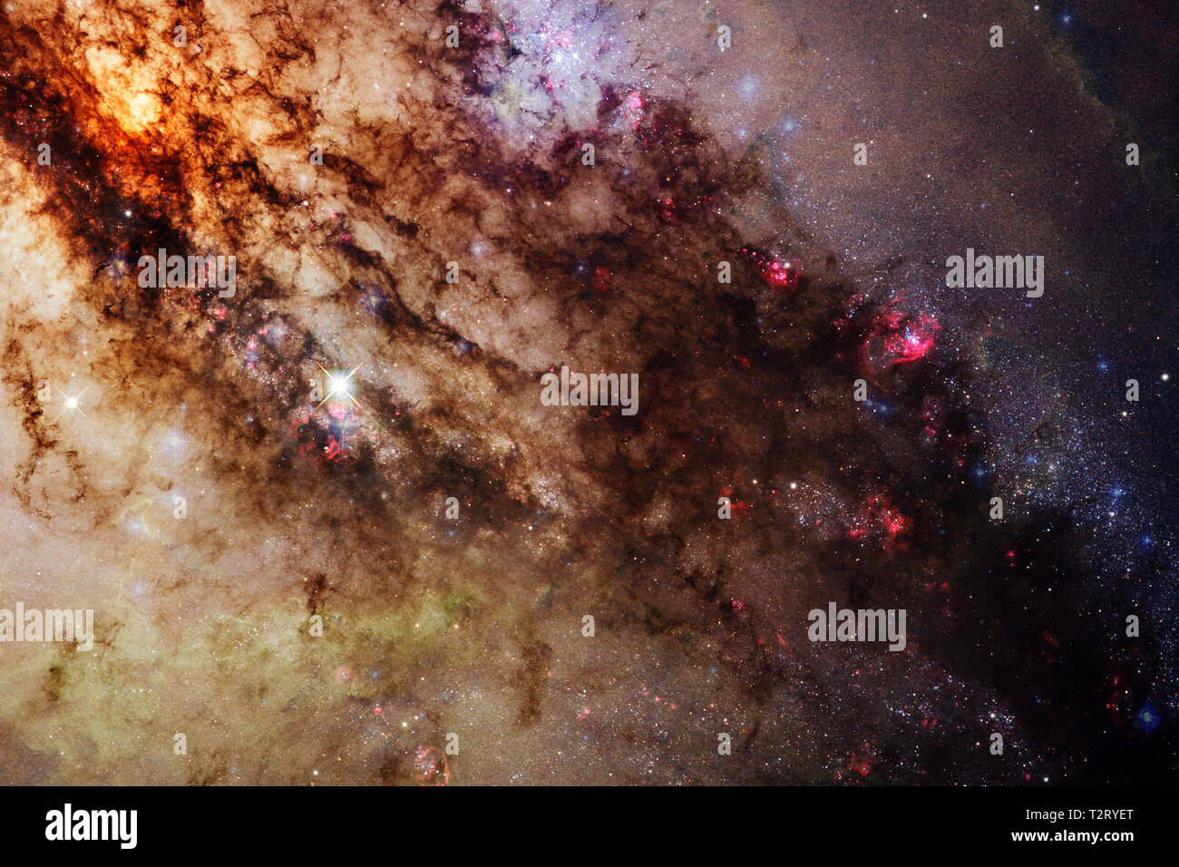 Science fiction space wallpaper, galaxies and nebulas in awesome cosmic ...