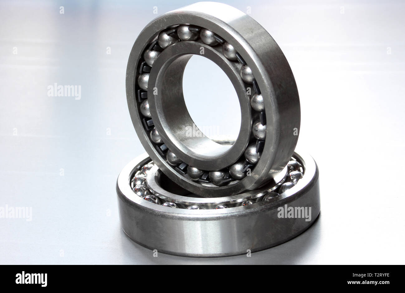 Steel Ball bearing background Stock Photo - Alamy