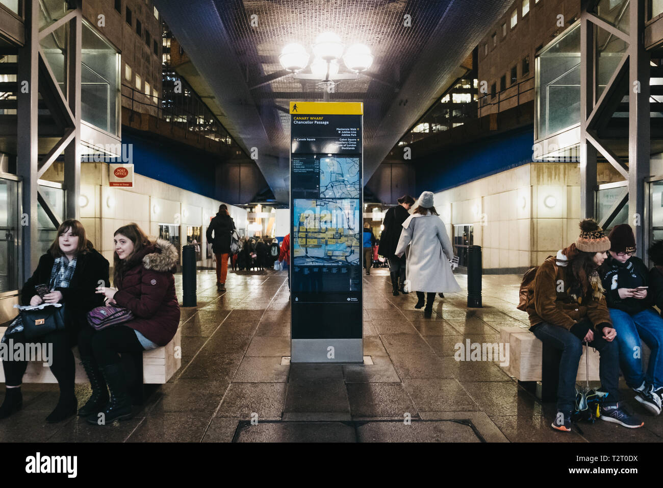 Dlr train interior hi-res stock photography and images - Alamy