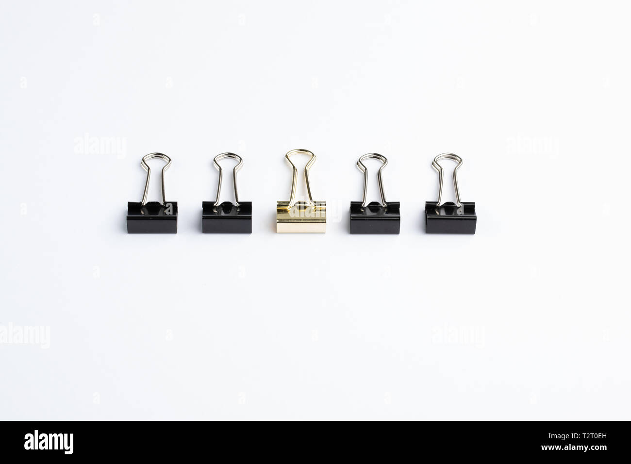 Gold bulldog clip hi-res stock photography and images - Alamy