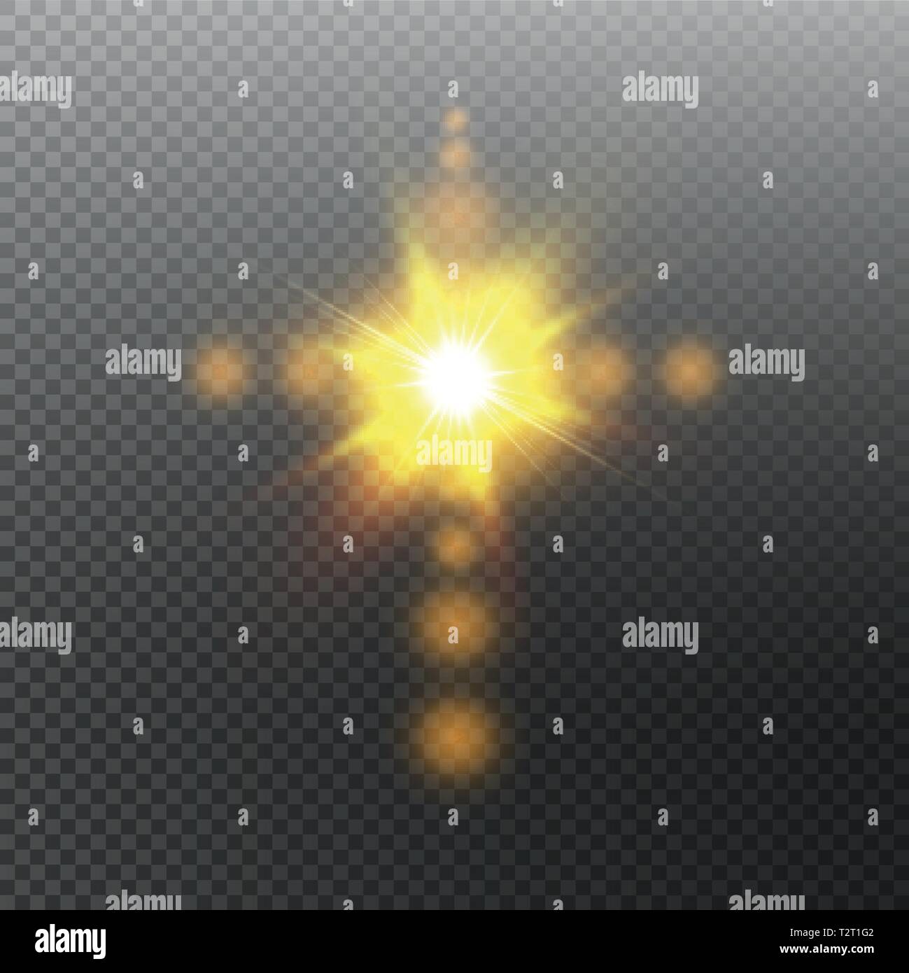 Backlit sun Stock Vector Images - Alamy