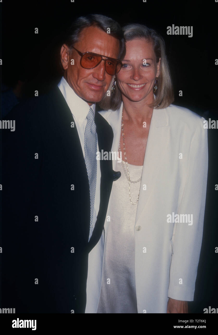 BEVERLY HILLS, CA - MARCH 13: Actor Roy Scheider and wife actress ...