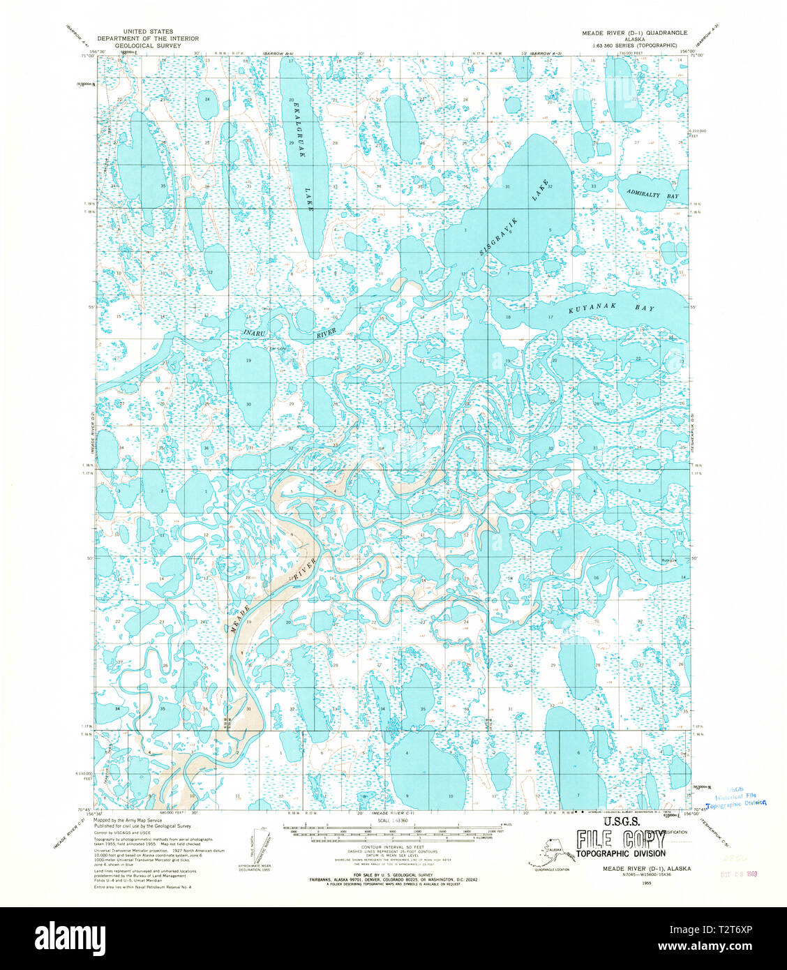 Map of meade Cut Out Stock Images & Pictures - Alamy