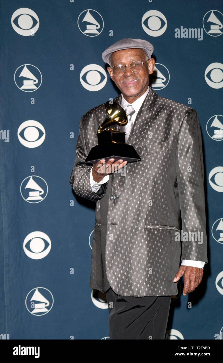 LOS ANGELES, CA. February 24, 2000: IBRAHIM FERRER of BUENA VISTA ...