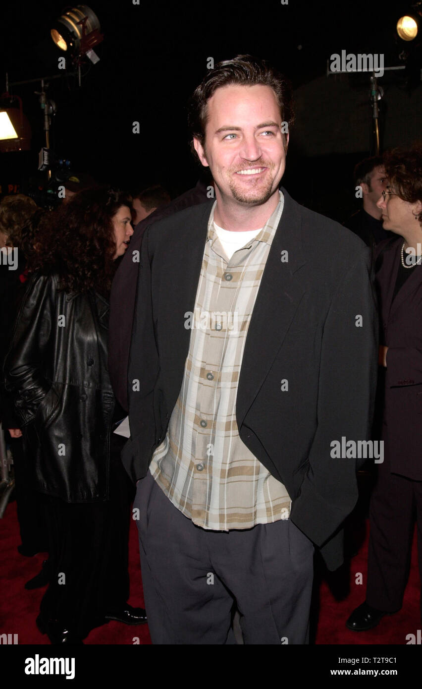 LOS ANGELES, CA. March 01, 2000: Actor MATTHEW PERRY at the Los Angeles ...