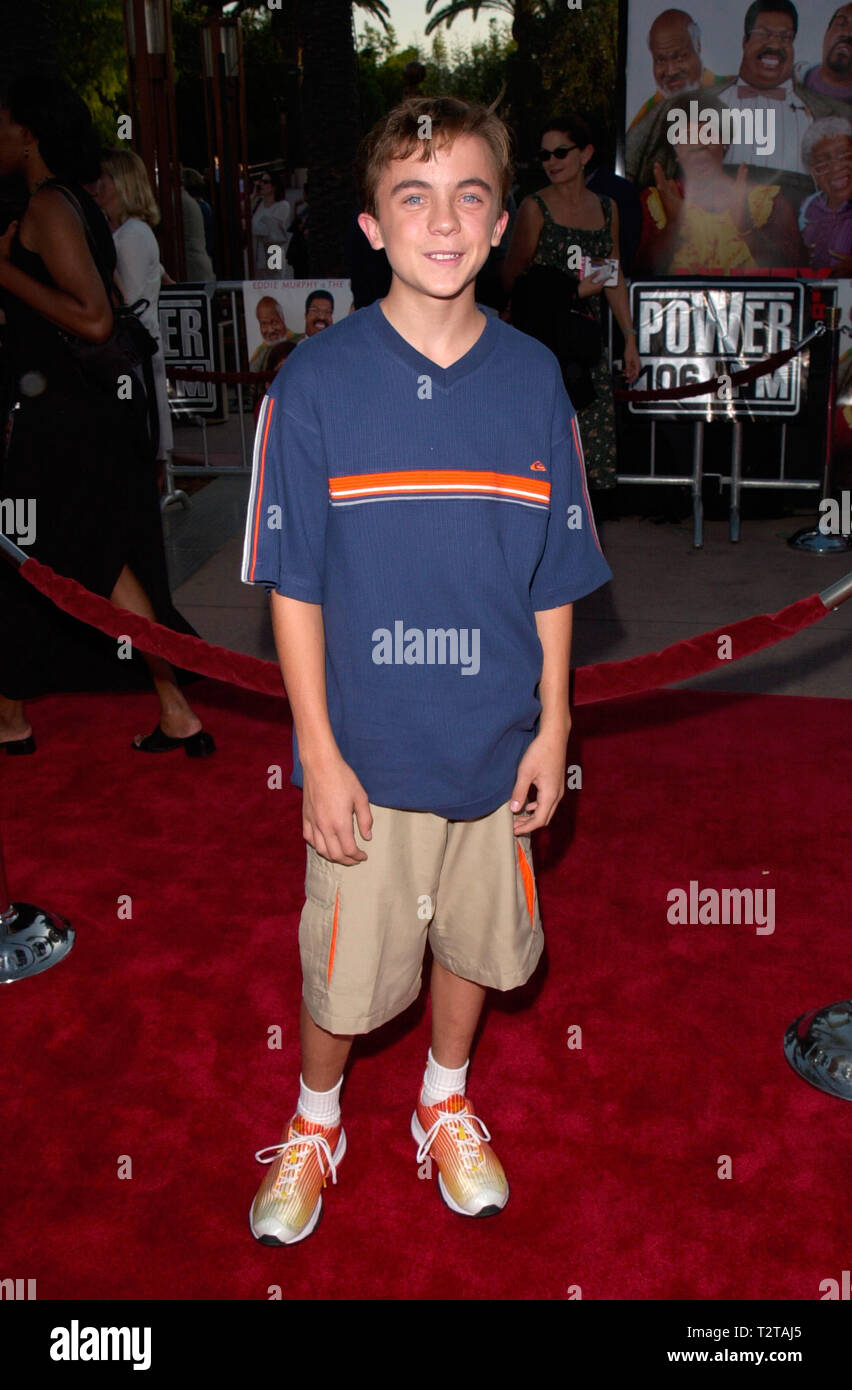 LOS ANGELES, CA. July 24, 2000: Actor FRANKIE MUNIZ at the world ...