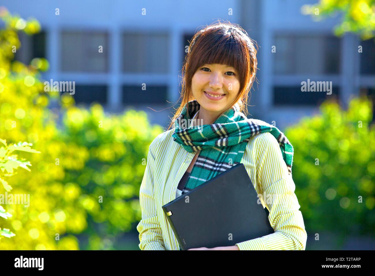 Asian Female Student Stock Photo - Alamy