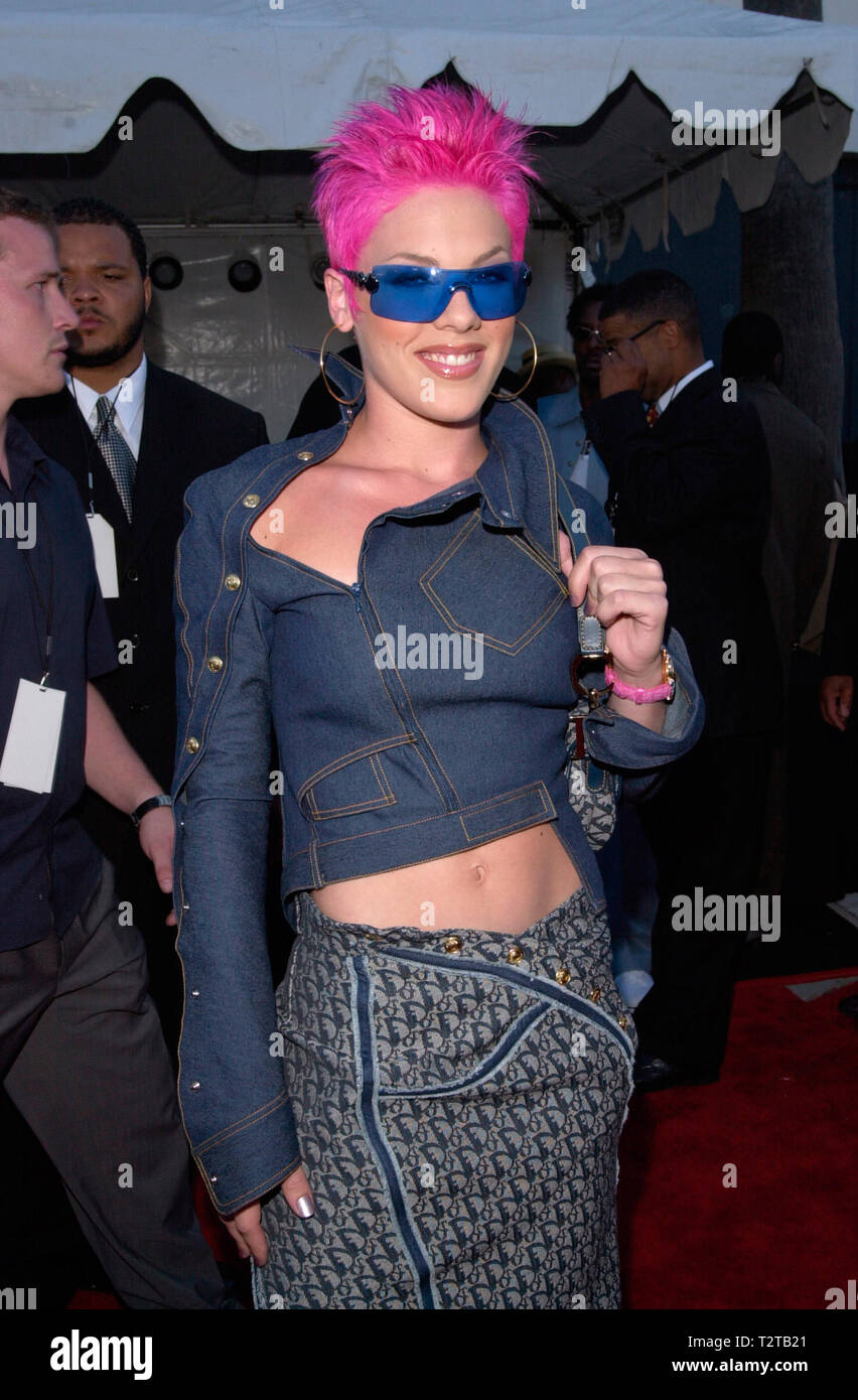 LOS ANGELES, CA. September 02, 2000: Pop star PINK at the 6th Annual ...