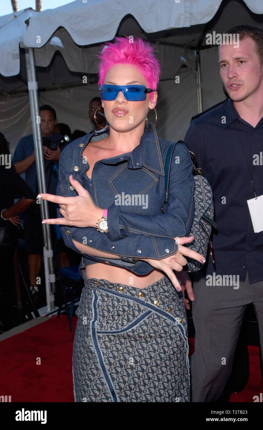 LOS ANGELES, CA. September 02, 2000: Pop star PINK at the 6th Annual ...