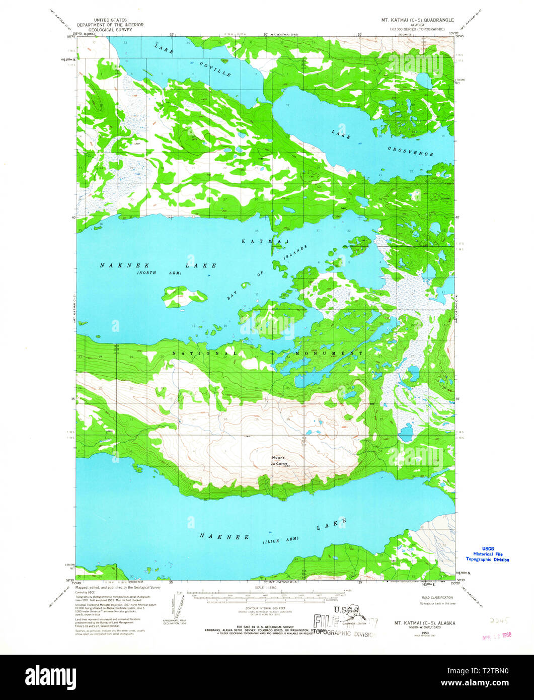 Katmai historical hi-res stock photography and images - Alamy