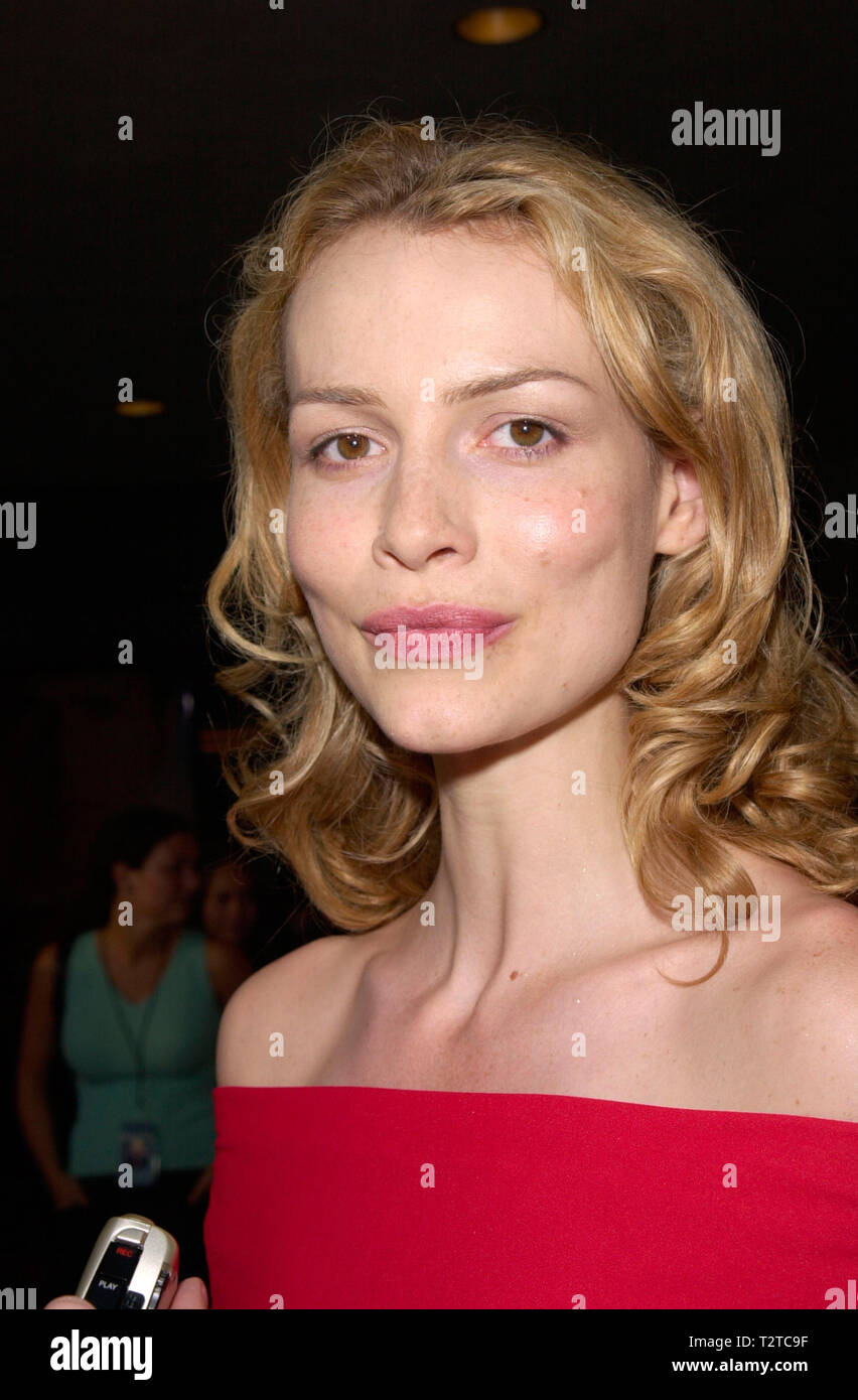 LOS ANGELES, CA. June 27, 2000: Actress SAFFRON BURROWS at the world ...