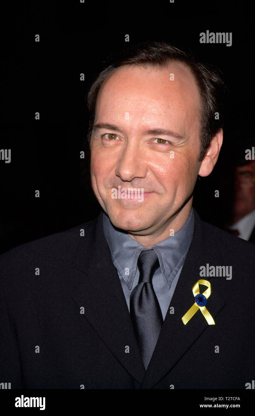 LOS ANGELES, CA. October 12, 2000: Actor KEVIN SPACEY at the world ...