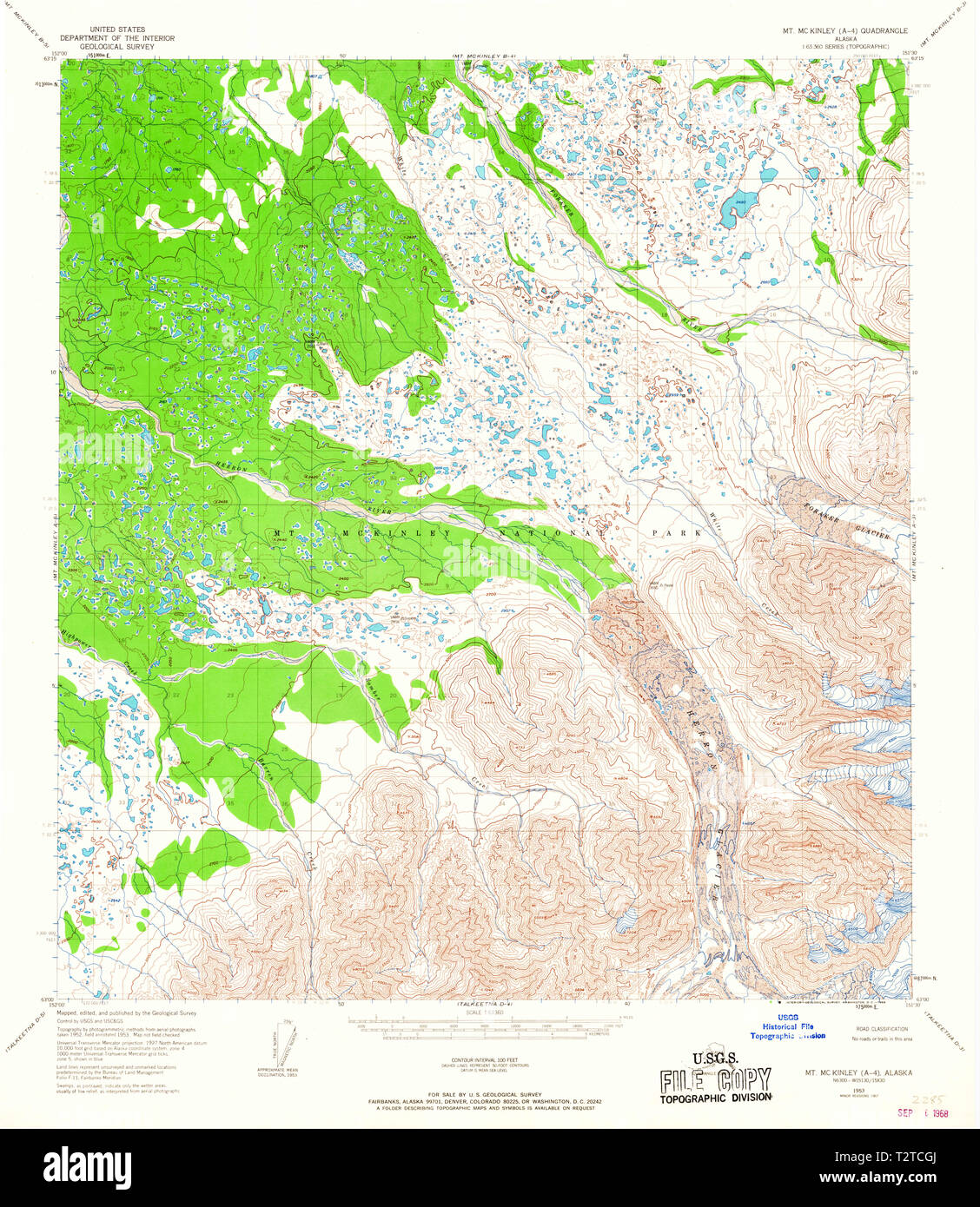Mount mckinley historical hi-res stock photography and images - Alamy
