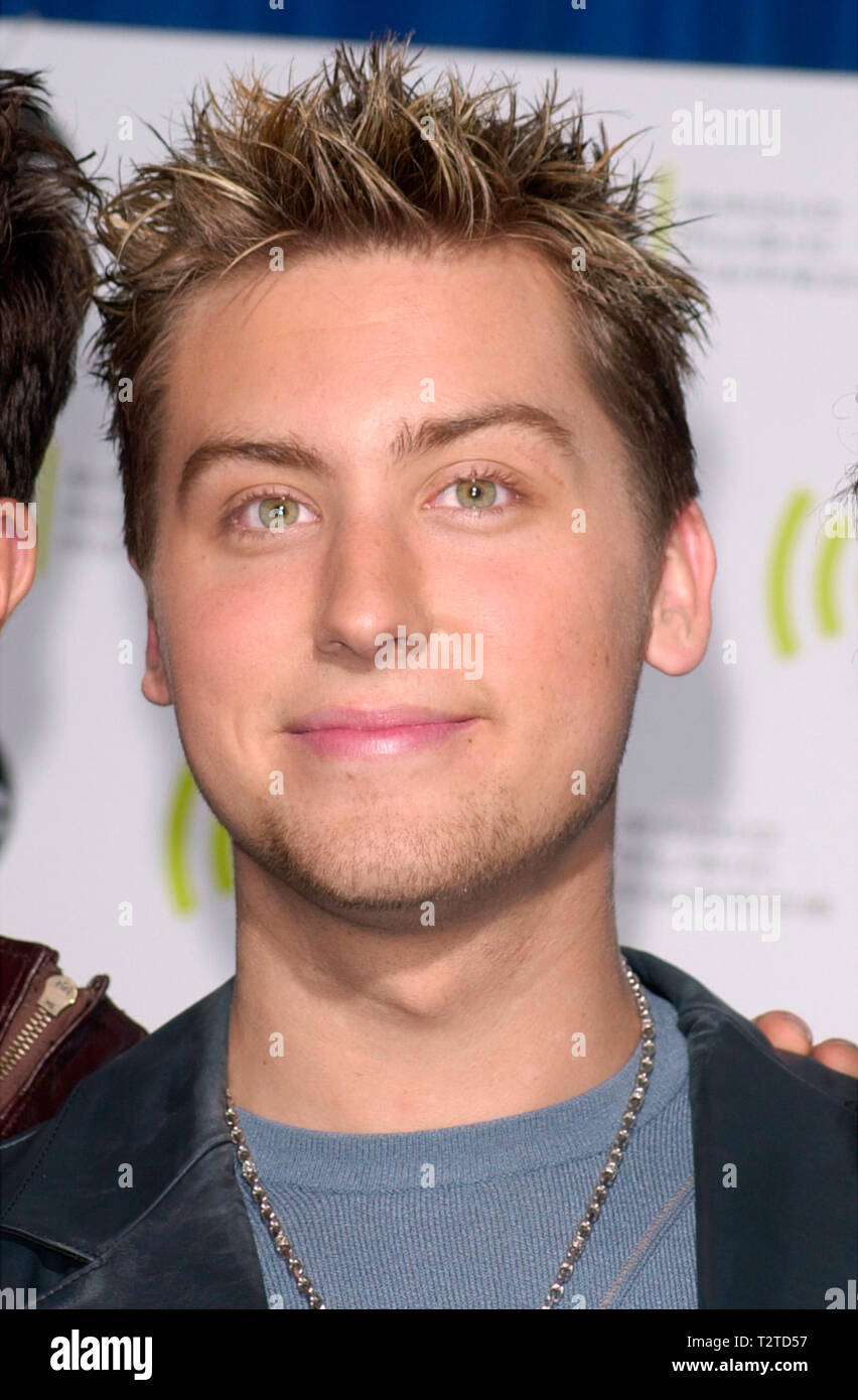 LAS VEGAS, NV. November 04, 2000: NSYNC star LANCE BASS at the Radio ...