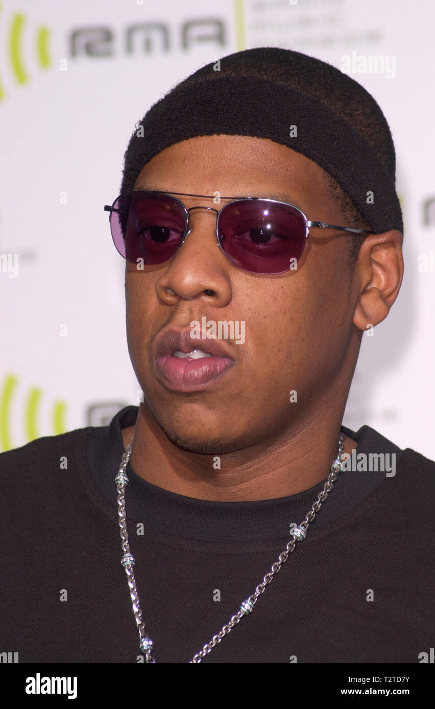 LAS VEGAS, NV. November 04, 2000: Singer JAY-Z at the Radio Music ...