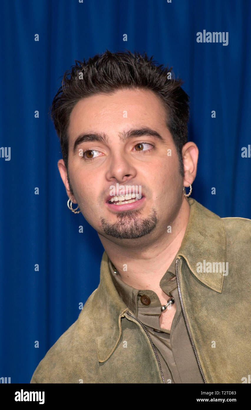 LAS VEGAS, NV. November 04, 2000: NSYNC star CHRIS KIRKPATRICK at the ...