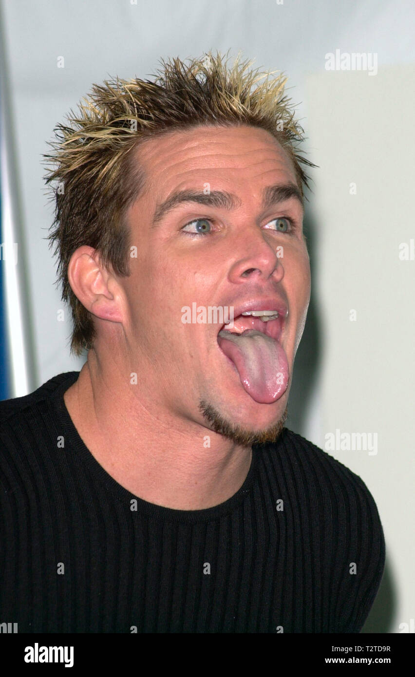LAS VEGAS, NV. November 04, 2000: Singer MARK McGRATH at the Radio ...