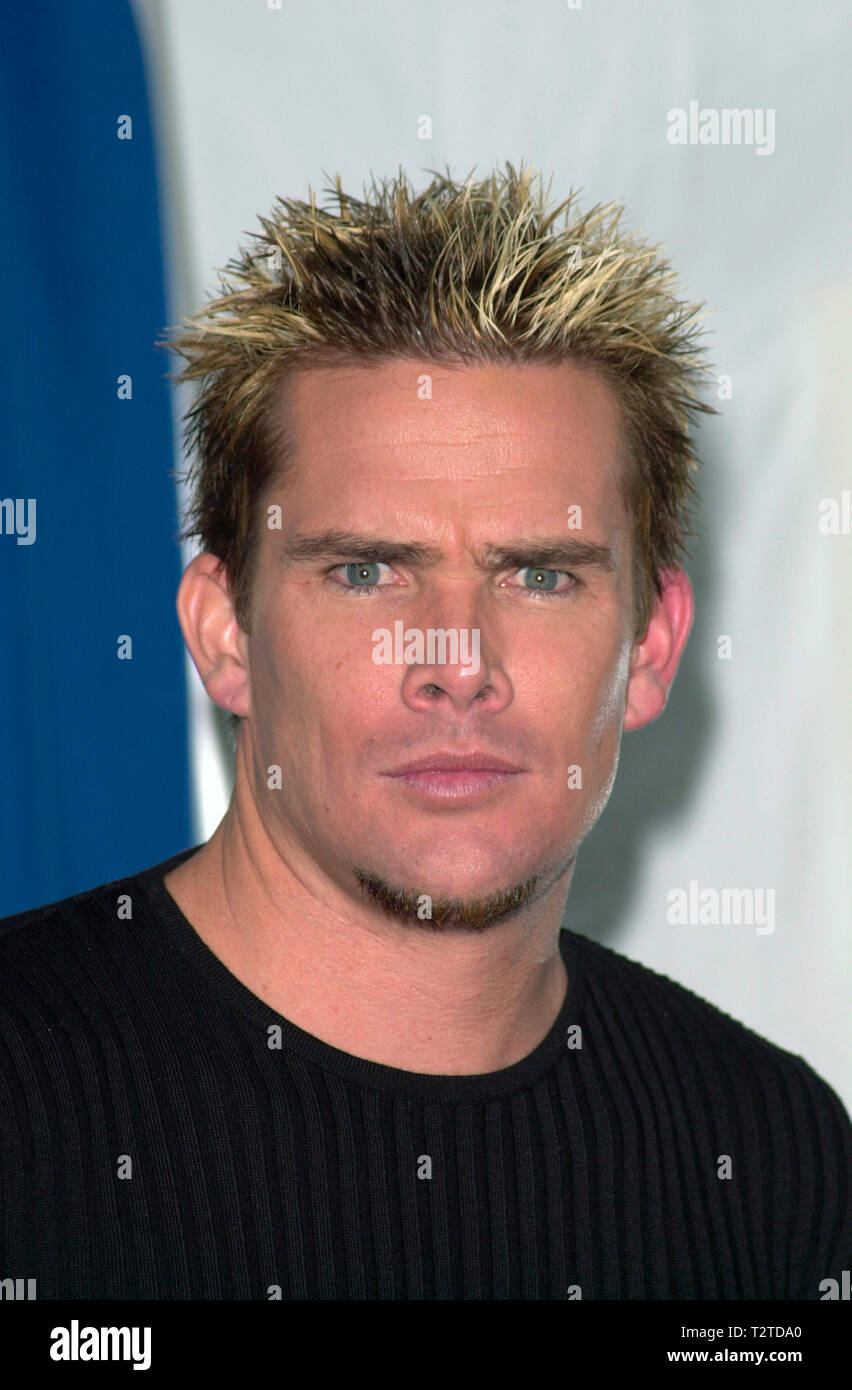 LAS VEGAS, NV. November 04, 2000: Singer MARK McGRATH at the Radio ...