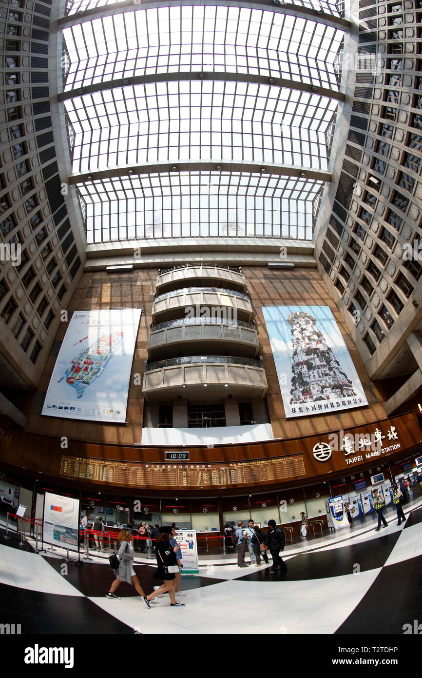 Taipei main station Stock Photo - Alamy