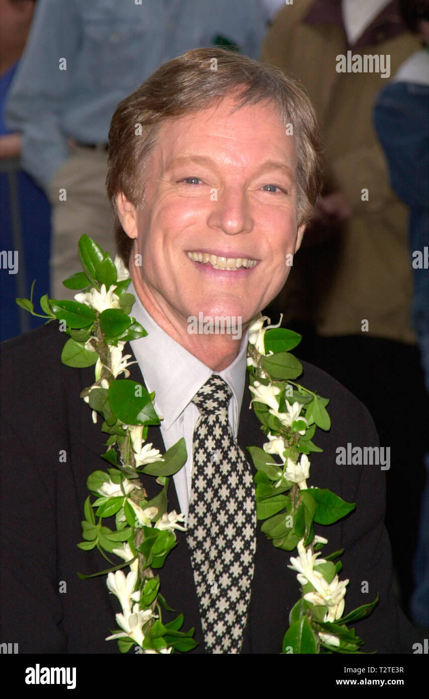 LOS ANGELES, CA. February 29, 2000: Actor RICHARD CHAMBERLAIN on the ...