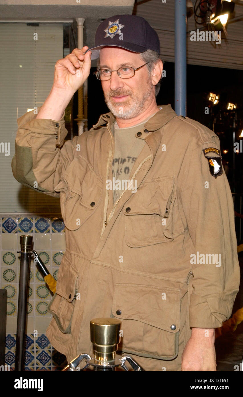 LOS ANGELES, CA. March 29, 2000: Dreamworks boss STEVEN SPIELBERG at ...
