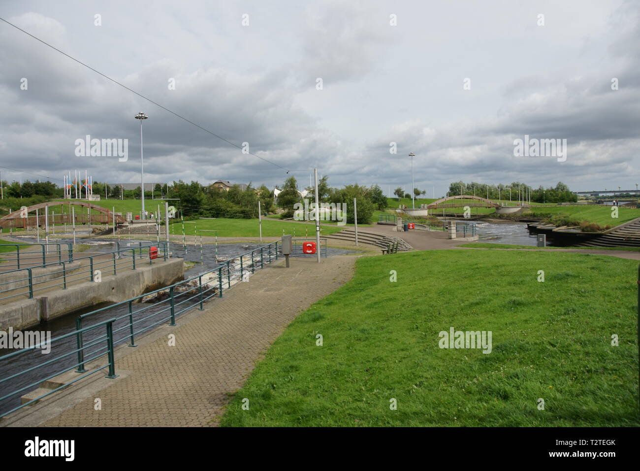 Tees Barrage,White Water Course Stock Photo - Alamy